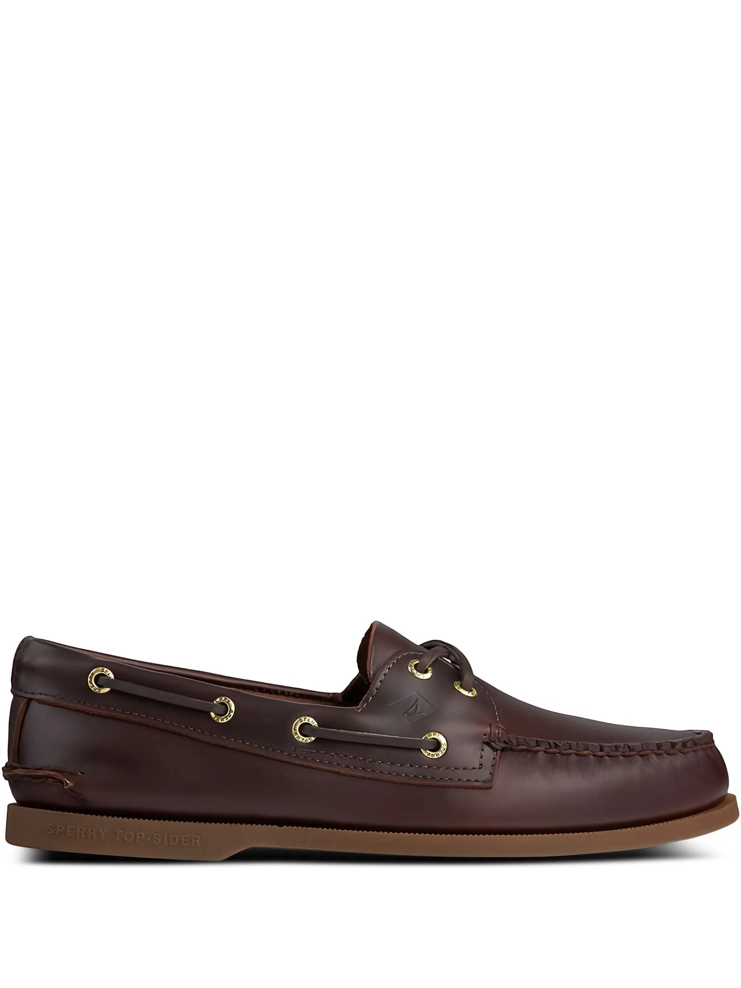 Лоферы Leather eyelet loafers