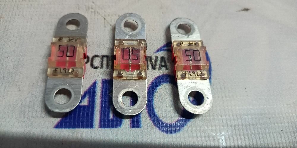 Предохранитель силовой ABF-405 50A TESLA 1шт ориг. FG100A