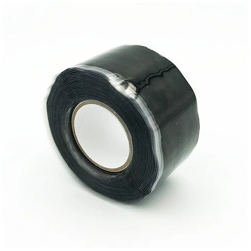 Самосклеивающаяся силиконовая лента GLUTIM, черная арт. MB06-2505B