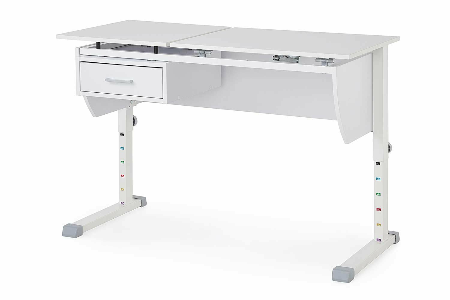 Ученический стол Hoff Осанка 120 ТБТ, 120х52х56 см, цвет белый