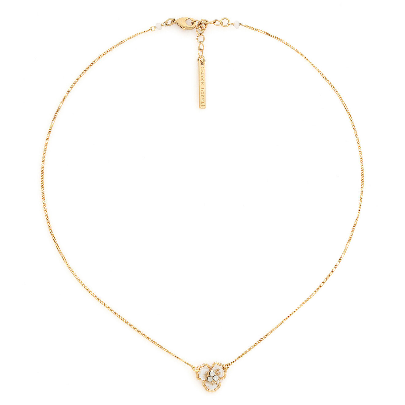 Колье Franck Herval, перламутр, кристаллы Swarovski