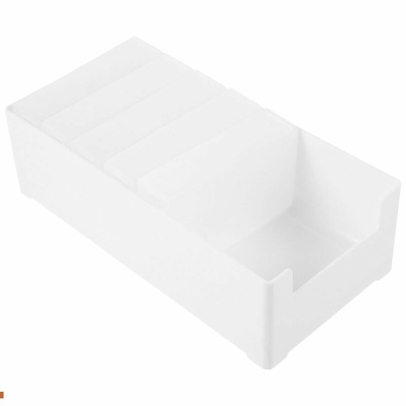 Белый пластиковый ящик для хранения кабелей компьютера, органайзеры для офиса！