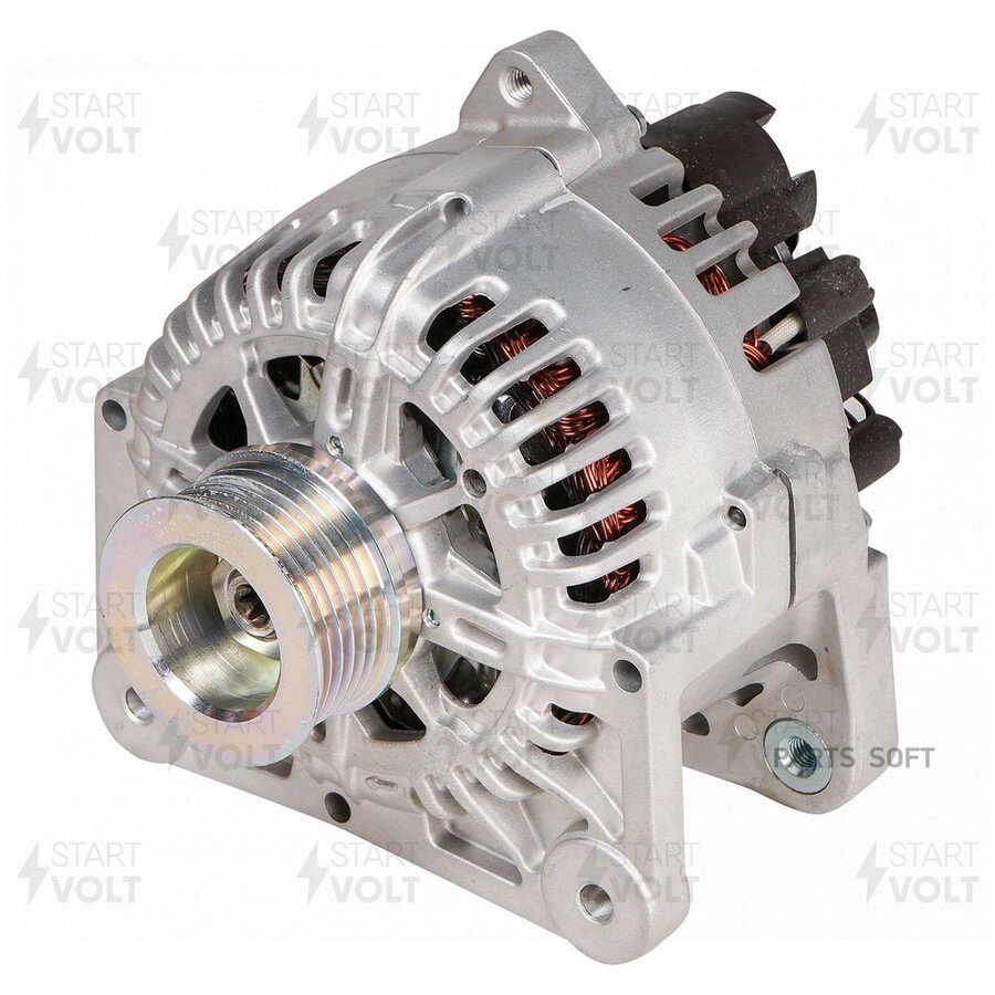 Генератор Renault Megane II (02-) 1.4i/1.6i 110A от официального дистрибьютора, STARTVOLT, артикул LG0931