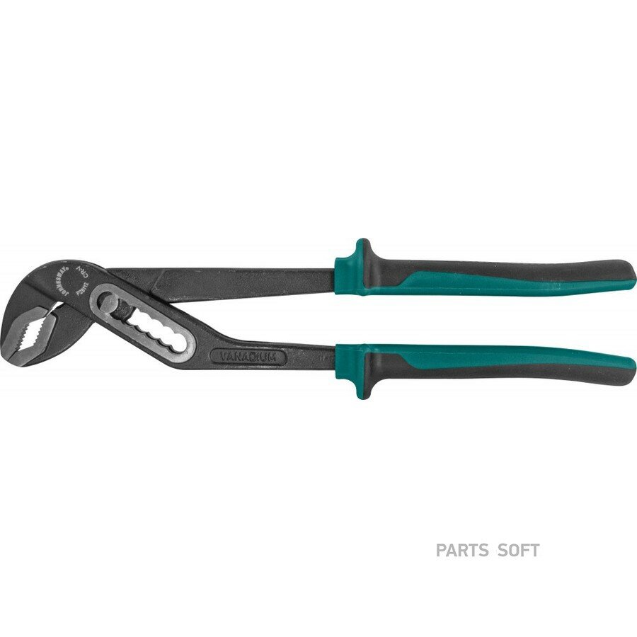 P28112 Клещи переставные с коробчатым захватом и двухкомпонентными рукоятками, 300 мм, 0-46 мм от официального дистрибьютора, JONNESWAY, артикул P28112