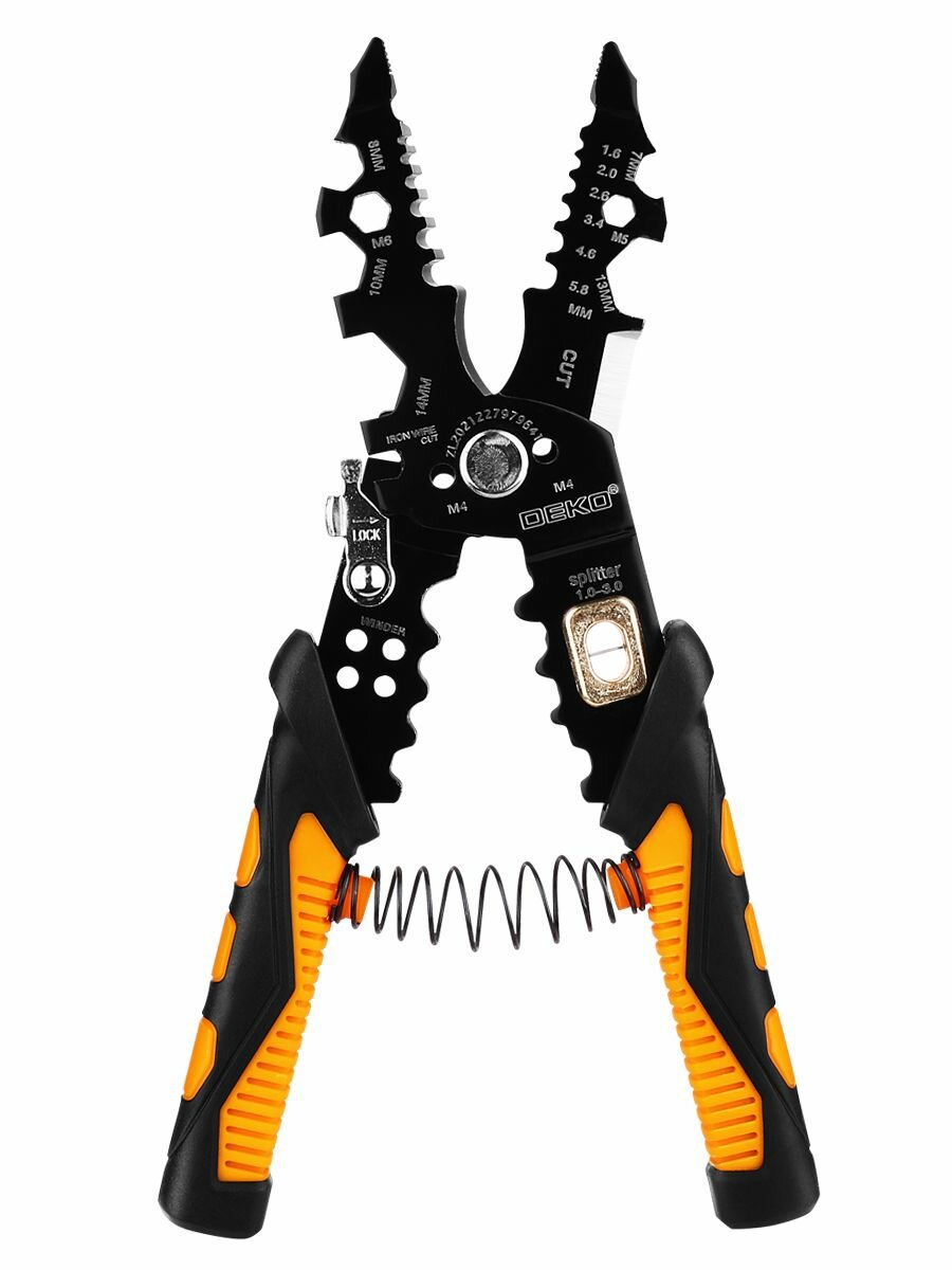 25 в 1 Многофункциональные плоскогубцы / пассатижи / клещи DEKO
