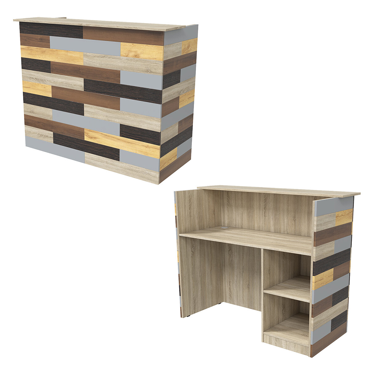 Ресепшн "Мозаика" №41, Дуб Сонома. Производитель товара - компания Westcom.