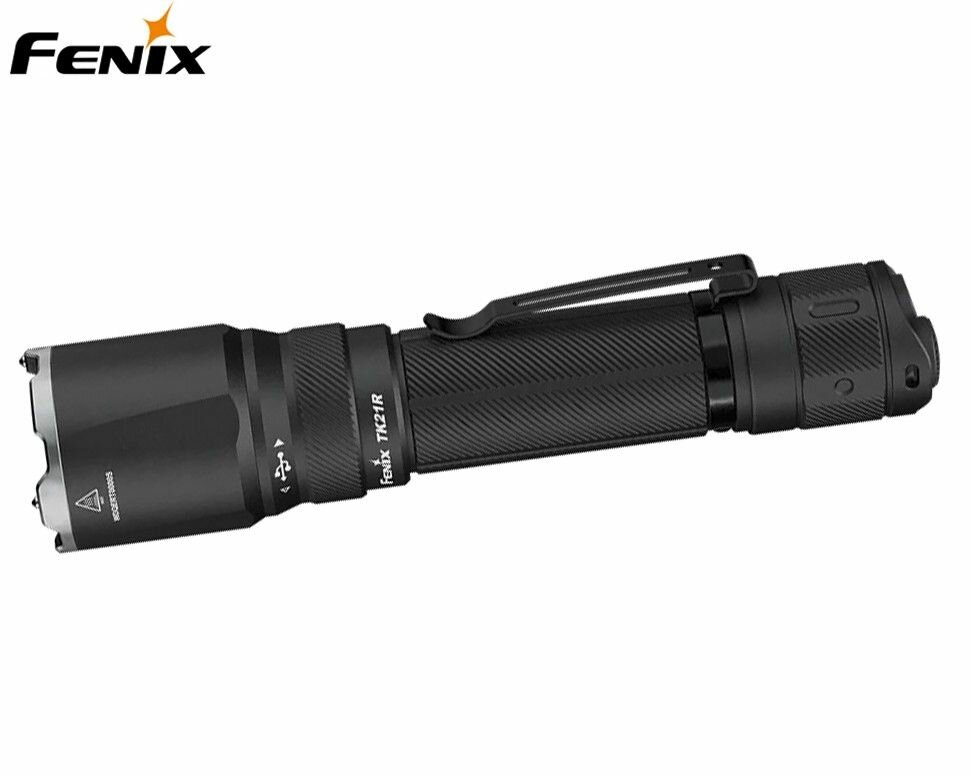 Фонарь Fenix TK21R, 21700, диод Luminus SFT-90, 480 метров, 3600 люмен (Комплект)