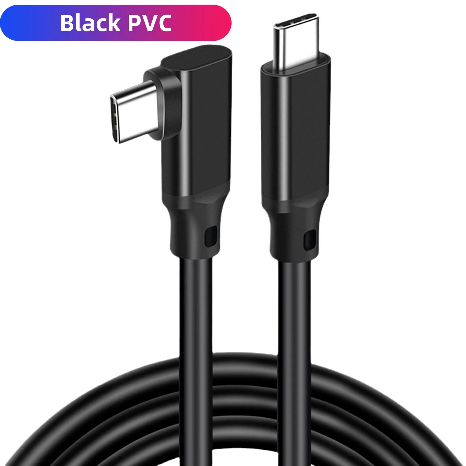 Hannord USB C 3.2 Gen 2 кабель для передачи данных черный 0,2 м, Black PVC