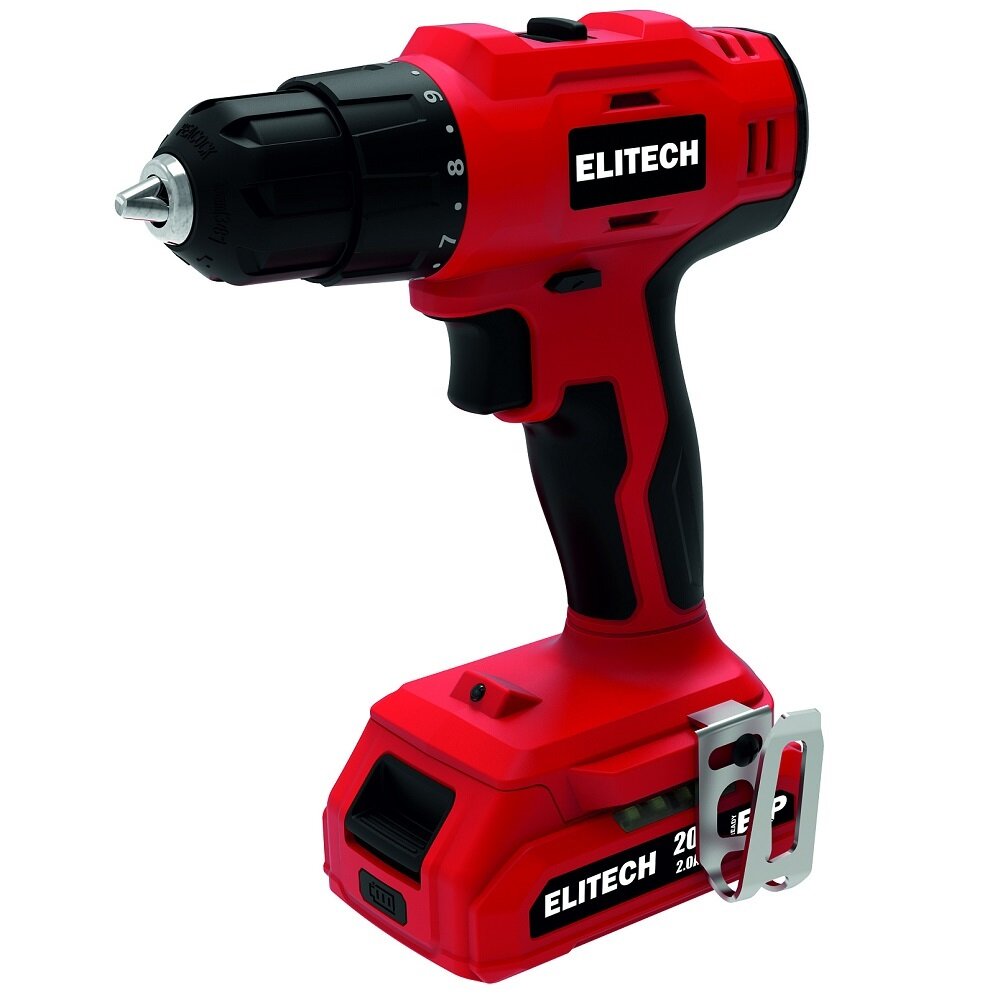 Аккумуляторная дрель ELITECH ДМ ДА202СЛ(E2201.051.01)