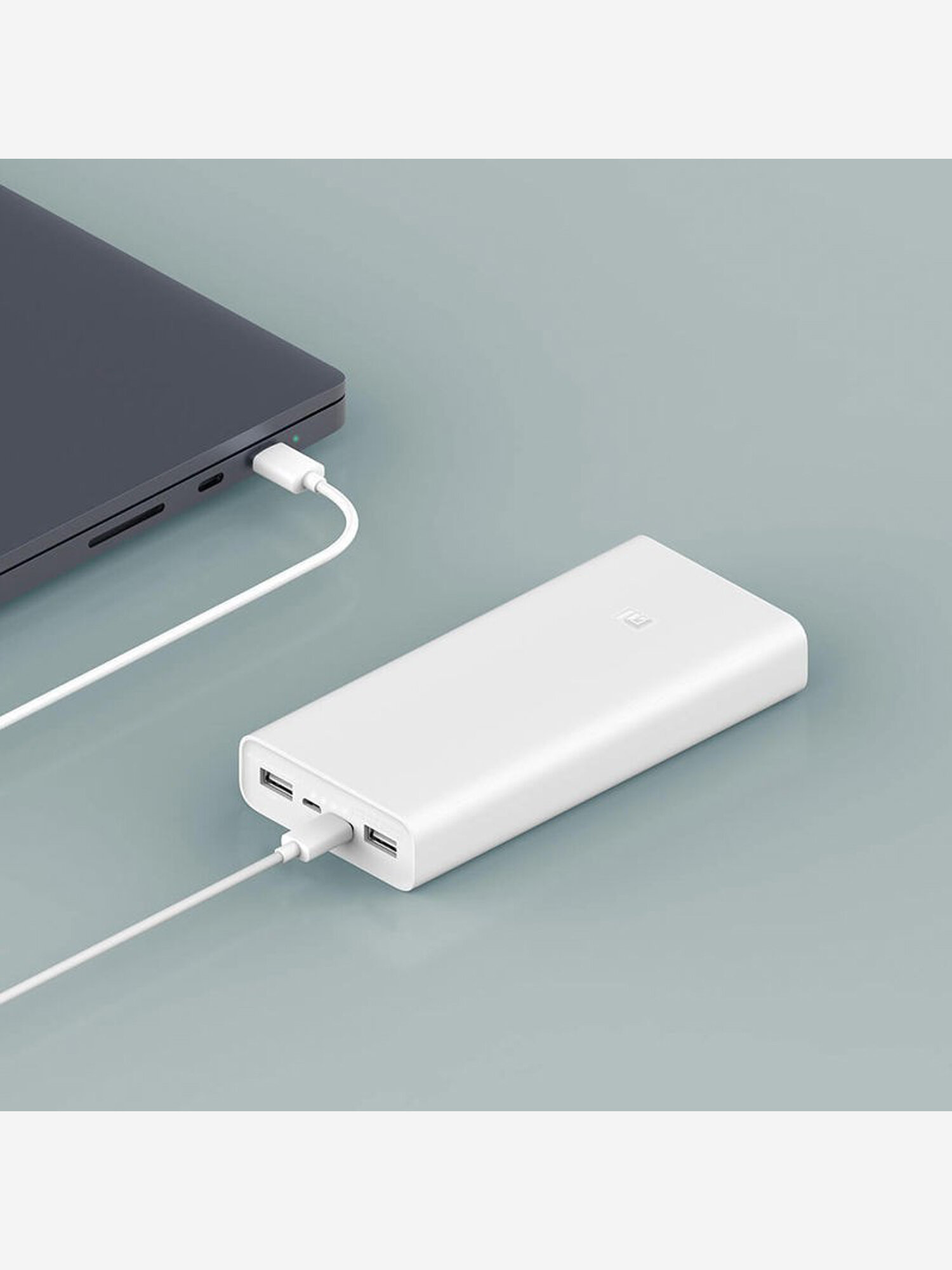 Аккумулятор внешний Power Bank PLM18ZM, 20000mAh, 18 Вт, QC 3.0, USB-C, Micro-USB