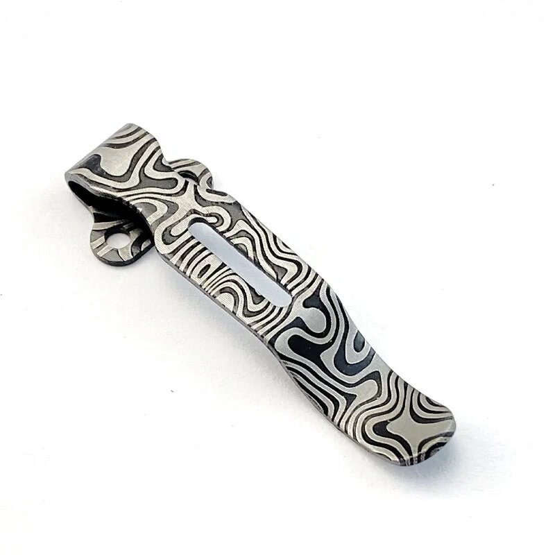 Зажим для ножа Benchmade Bugout 535 1piece Damascus