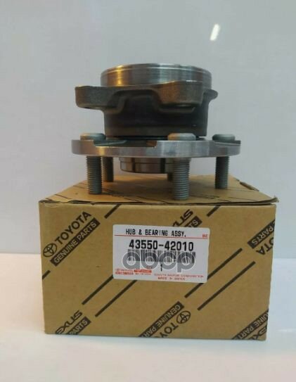 К-кт подшипника ступ. пер! со ступ Toyota Corolla/Rav4/Aurus 05> TOYOTA арт. 4355042010