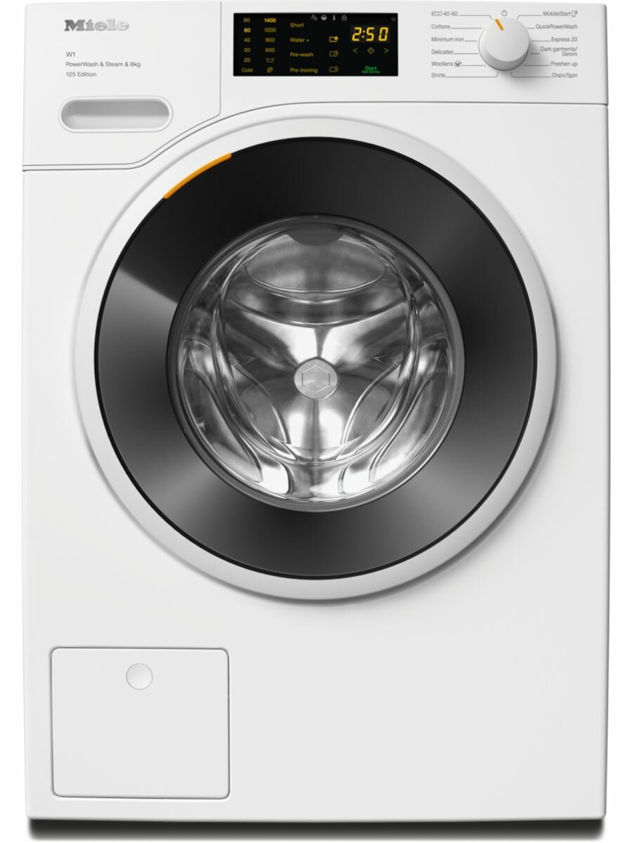 Стиральная машина Miele WWB380 WCS 125 Edition Lotus White, белый лотос