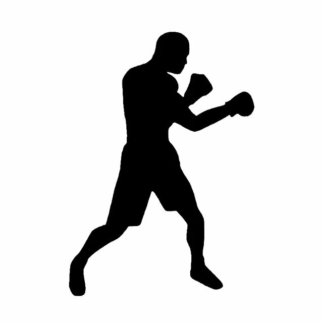 10,3*14,7 см интересный декор для бокса аксессуары автомобильные наклейки силуэт виниловые наклейки высокого качества белый