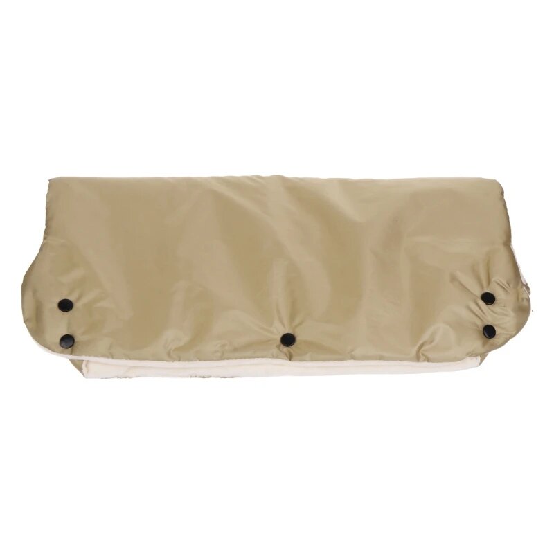 QILEJVS Муфта для рук для коляски Бежевый, Champagne