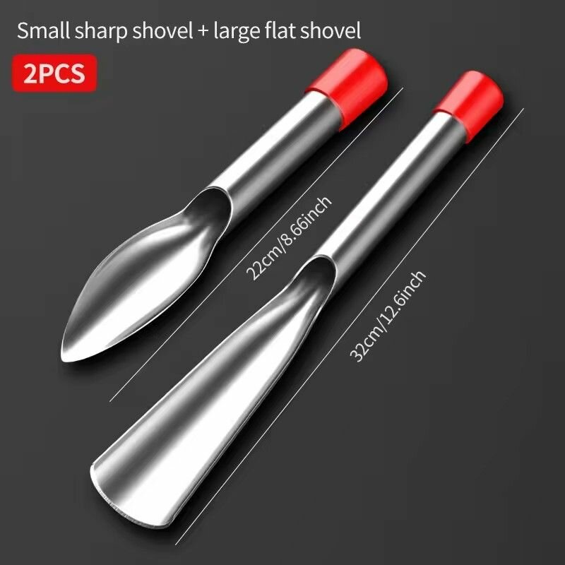 2 шт Совок посадочный , нержавейка, Совок садовый, Лопатка, Садовый инструмент.-