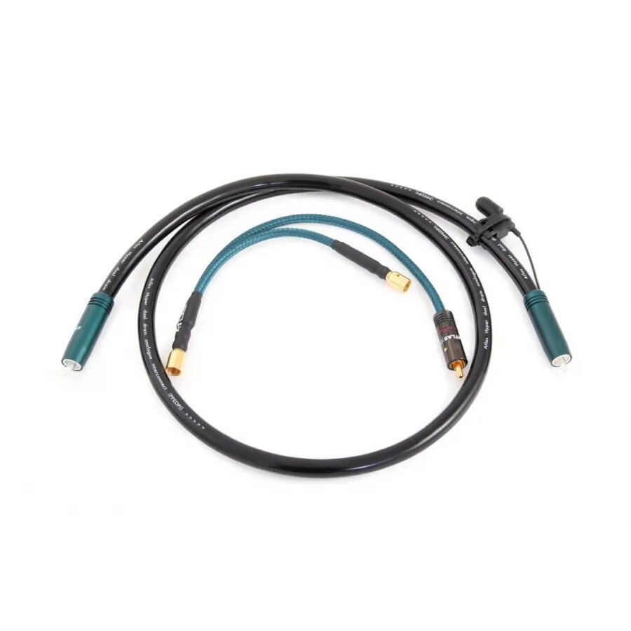 Кабель межблочный аудио Atlas Hyper dd GRUN Ultra RCA: RCA 1.50м