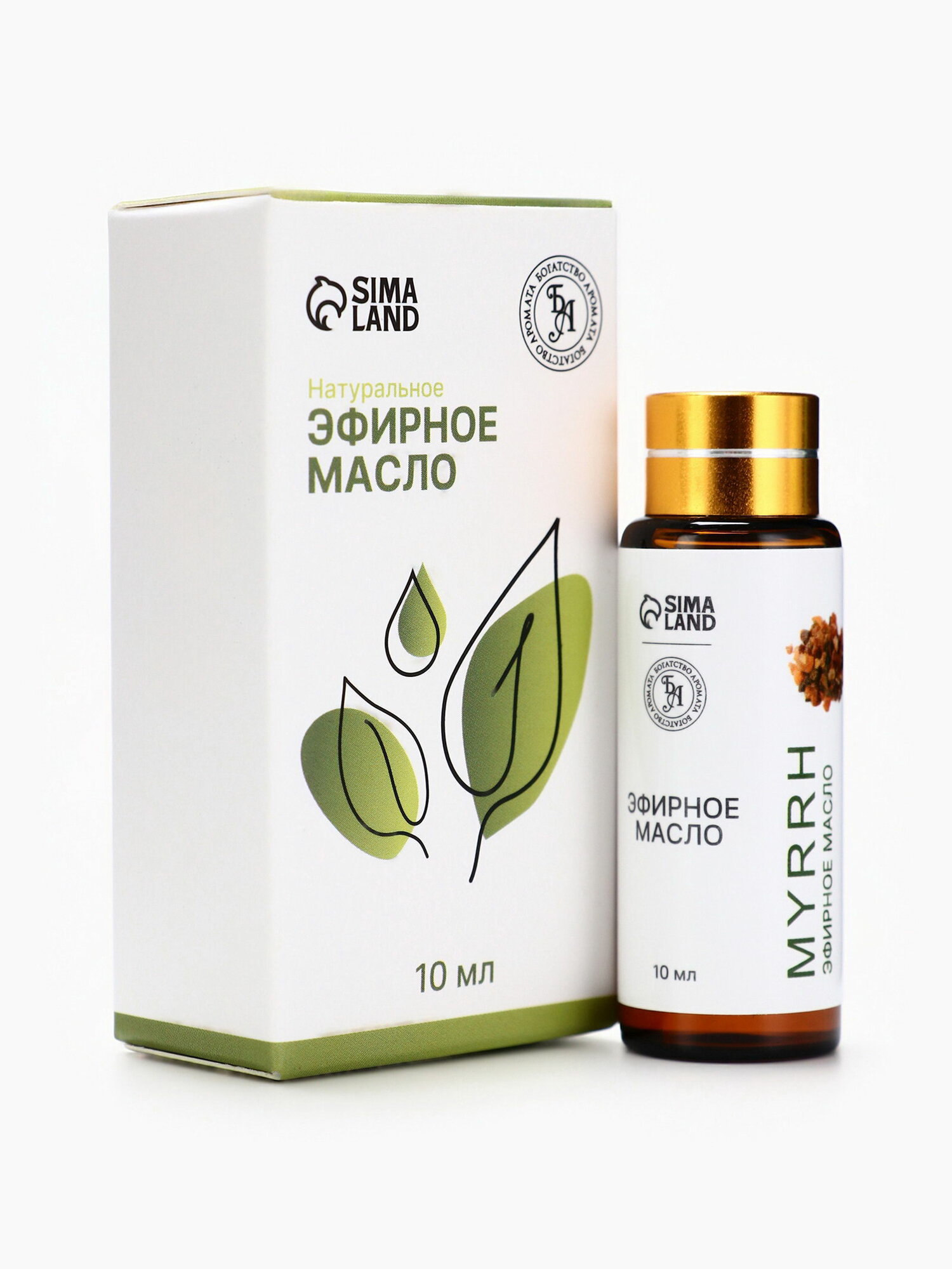 Эфирное масло "Мирра", 10 мл, с пипеткой, группа ароматов: пряные