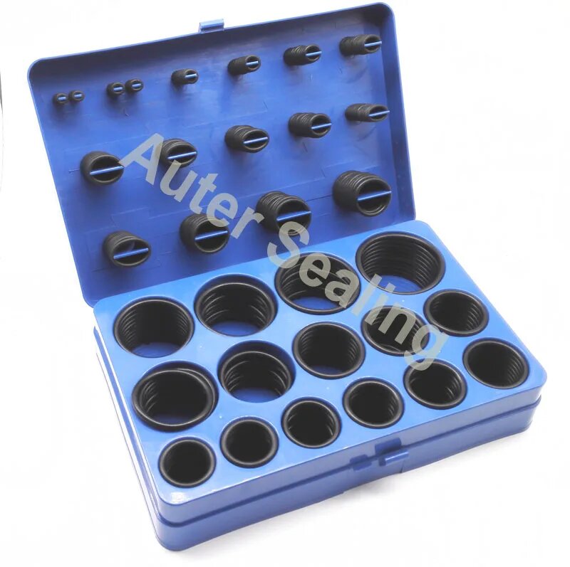 JIS B2401 Комплект резиновых уплотнительных колец, 30 размеров 382 шт. Коробка Oring Box NBR70 уплотнительное кольцо резиновые детали стандартное промышленное кольцо Ассортимент