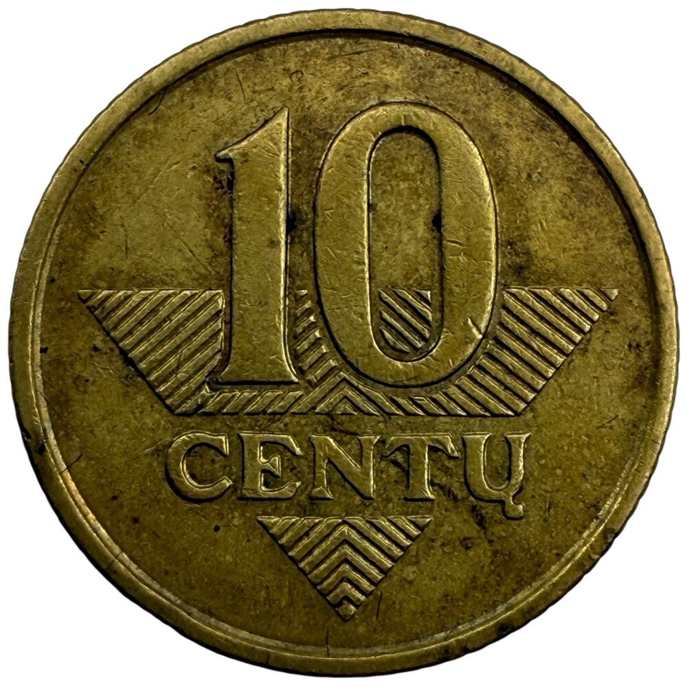 Литва 10 центов 1998 г.