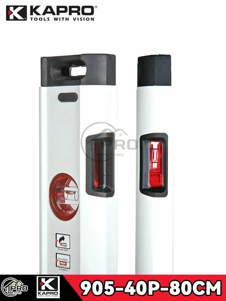 KNOW EASY-Kapro Уровень строительный Рамный 80 см, глазков: 3