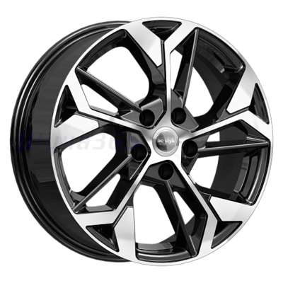 Литой колесный диск iFree Original КС1062 6,5x17/5x114,3 ET45 D66,1 Алмаз черный