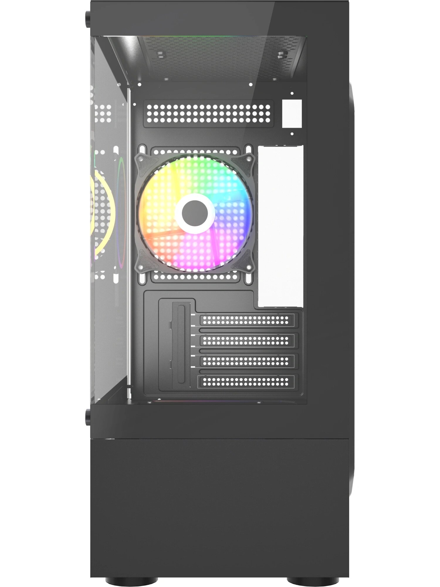 Компьютерный корпус mATX Accord ACC-285-02B черный