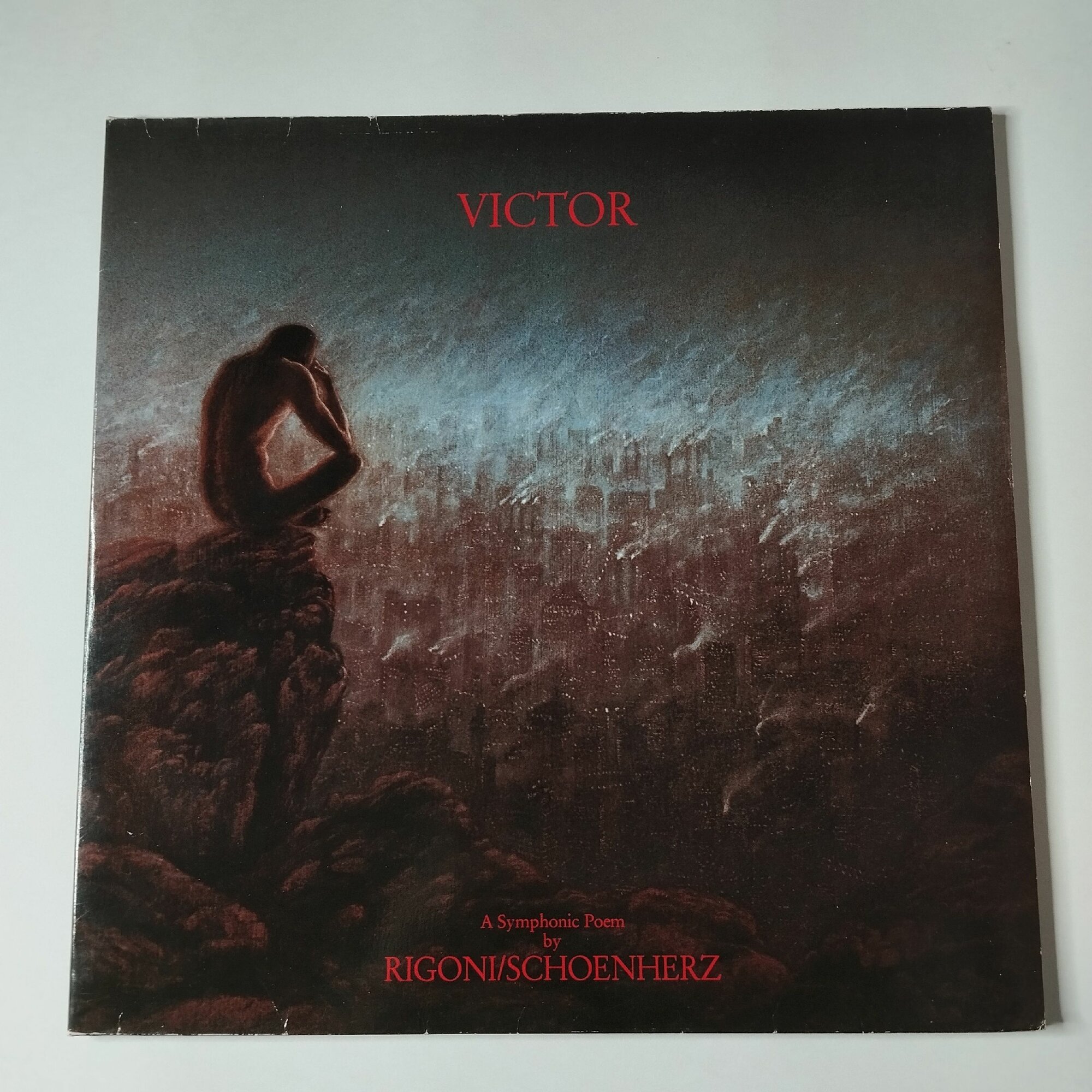 Винтажная виниловая пластинка LP Rigoni, Schoenherz, Victor A Symphonic Poem (Germany 1975)
