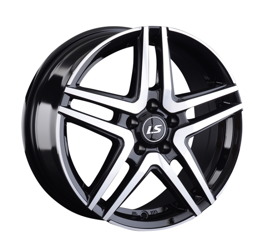 Диск колесный LS Wheels 420 6,5x16 5x100 Dia57.1 ET38 цвет BKF (черный)