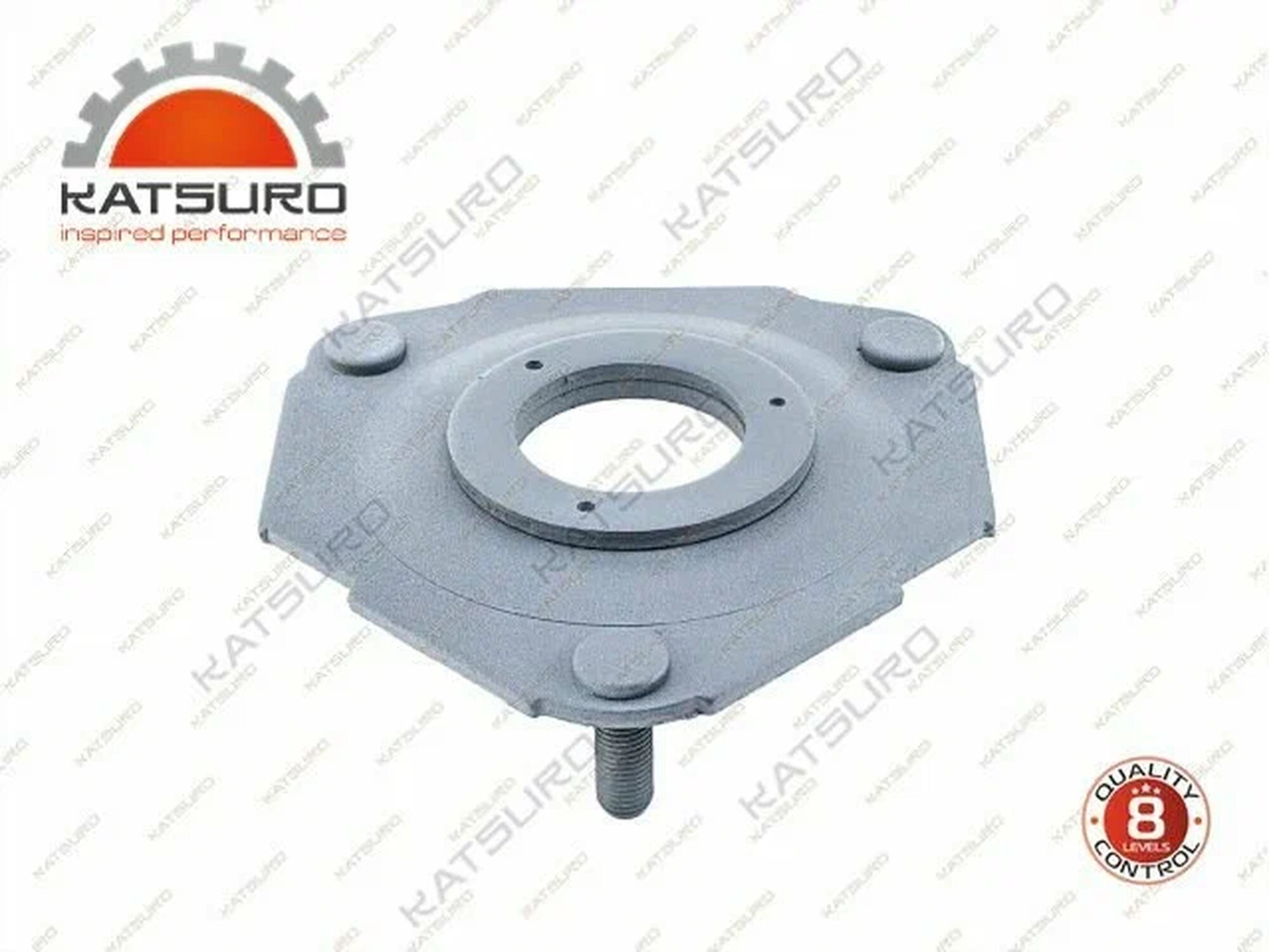 Опора амортизатора KATSURO KAT0839TM, для Nissan, передняя, сталь, резина