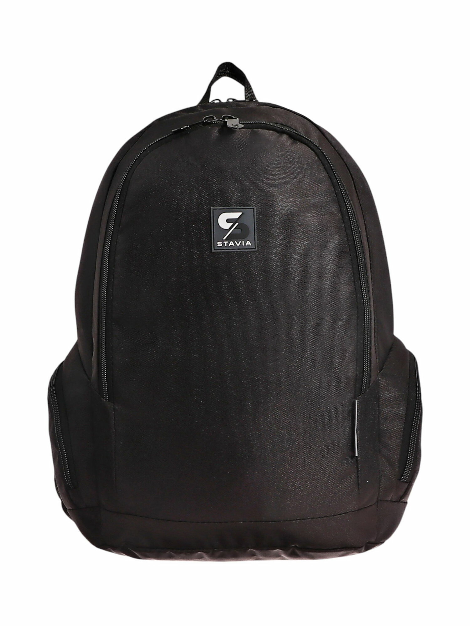 Рюкзак молодежный, школьный, 47x32x17 см, эргономичная спинка, "Городской", чёрный