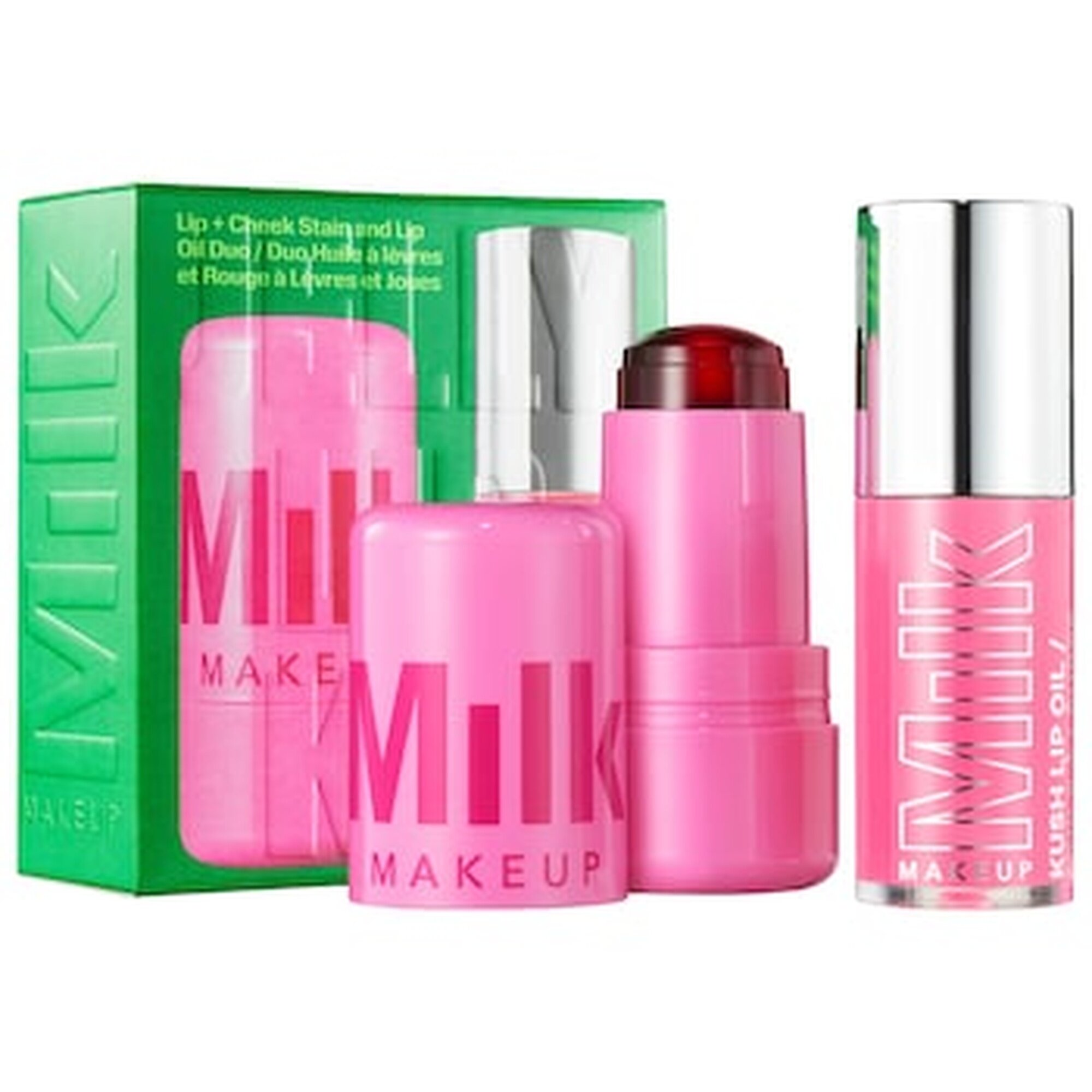 Набор для губ Milk Makeup Jelly Lip Kit, Cooling Water Jelly Tint, Kush Lip Oil, 2 в 1
