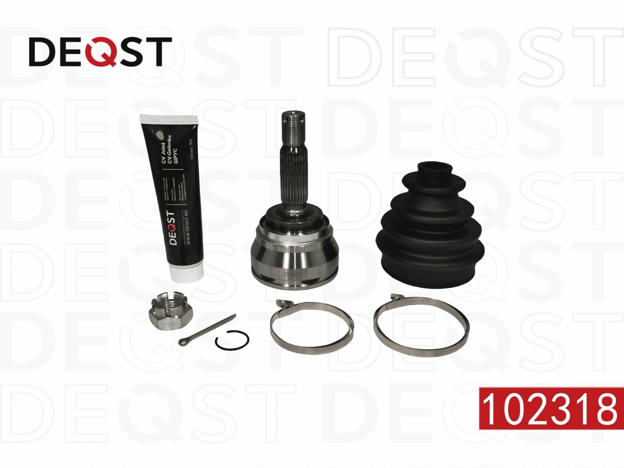 ШРУС Deqst 102318 наружный Mitsubishi GALANT, Lancer 2.0, 2.0D (92-96