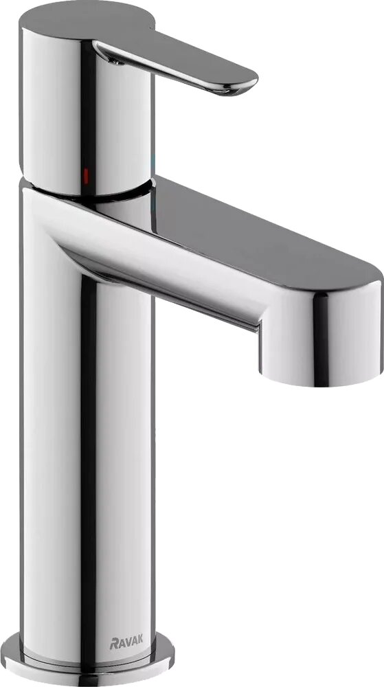 Смеситель для раковины Ravak Puri X070113 хром, глянцевый, кран для ванной в раковину, из латуни, рычажный, с керамическим картриджем