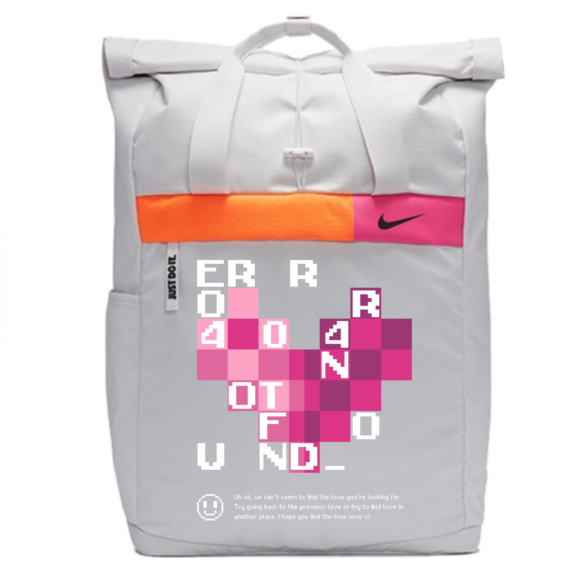 Рюкзак унисекс Nike Fabric Backpack, Light Silver Gray