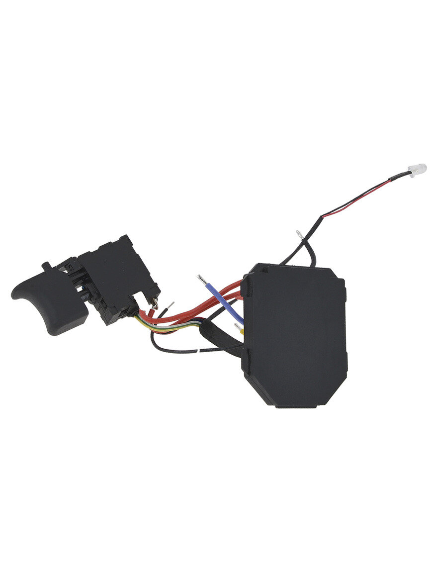 Выключатель и блок управления в сборе для гайковерта ИНТЕРСКОЛ ГАУ-350/18ВЭ (s/n 643. ****)