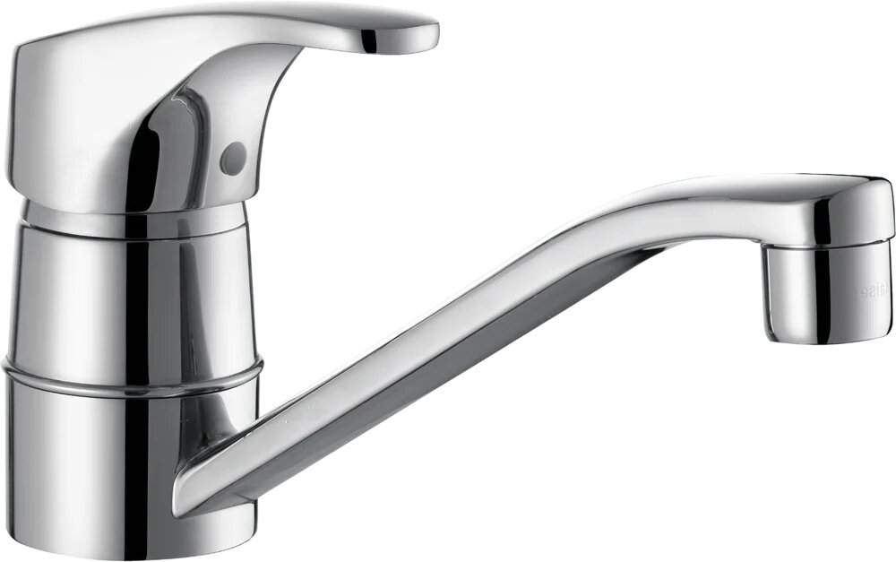 Смеситель для раковины Kaiser Leon 19310 хром, глянцевый, кран для ванной в раковину, из латуни, рычажный, с поворотным изливом, с керамическим картриджем