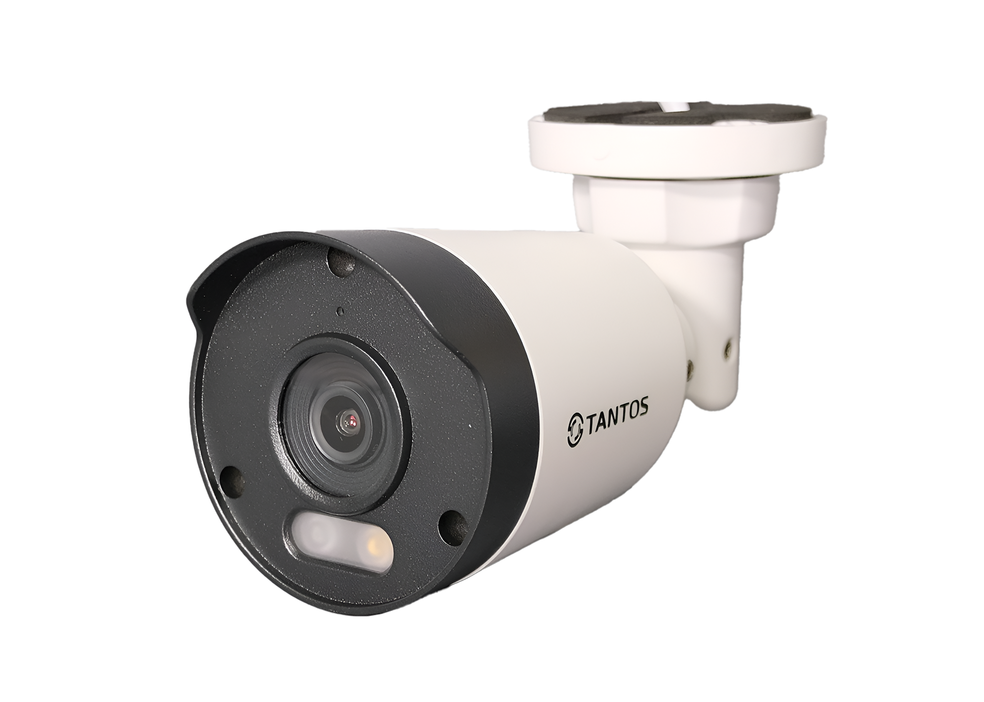 TANTOS TSi-Peco25FP Уличная цилиндрическая IP видеокамера, объектив 3.6мм, 2Мп, ИК, PoE