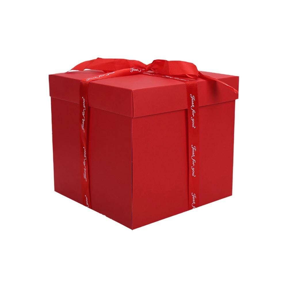 Подарочная коробка распадающаяся 5 in коробка раскладушка для сюрпризов и сладостей Юбилеи, различные праздники