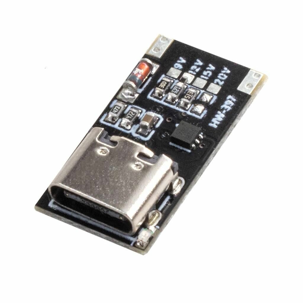 Плата запуска протокола быстрой зарядки PD/QC USB по напряжению питания-trigger board