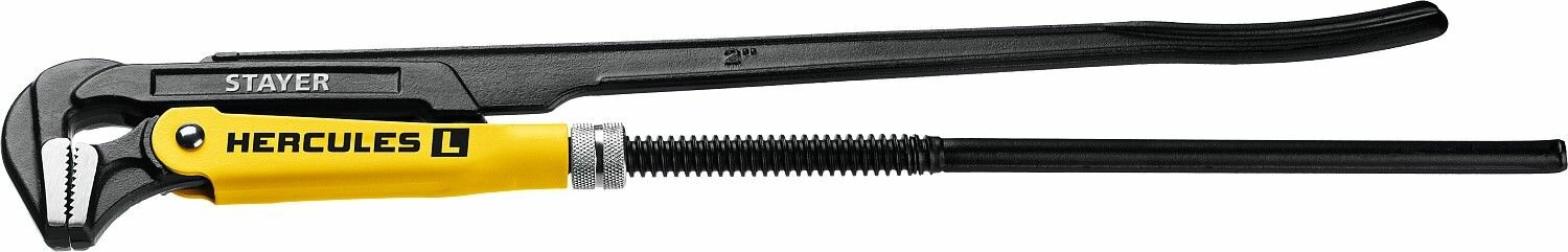 STAYER Hercules-L, №3, 2", 560 мм, трубный ключ с прямыми губками (27331-3)