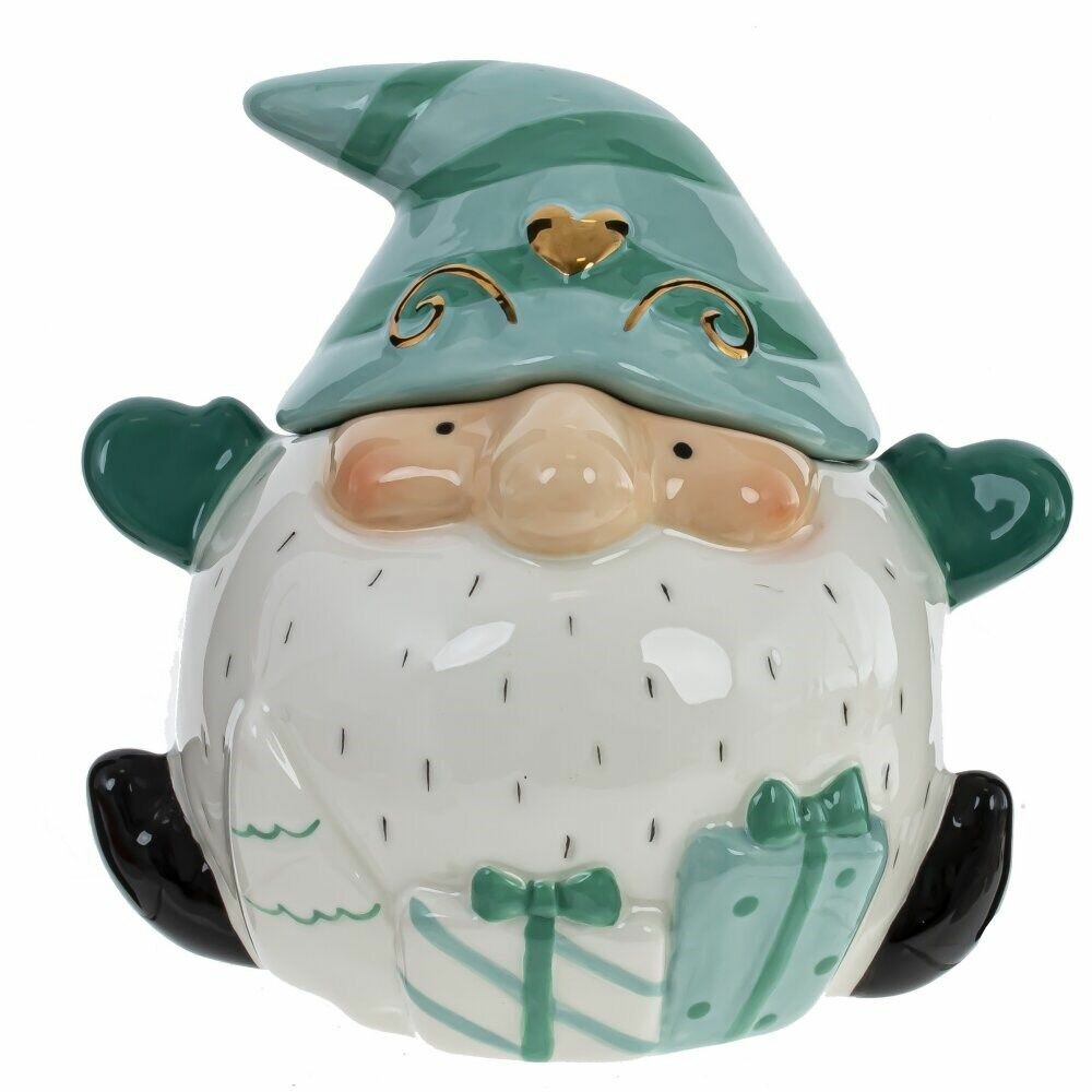 Конфетница-бонбоньерка "Гном", 400 мл, 14х11х12 см