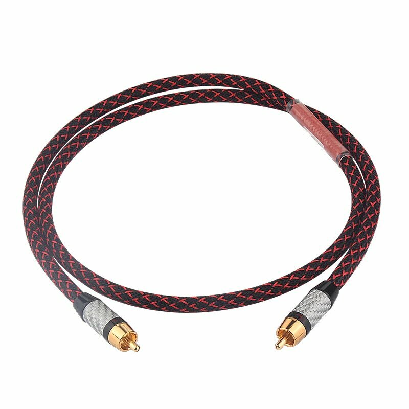 YYAUDIO Коаксиальный аудиокабель RCA-RCA 0,5 м 0.5M