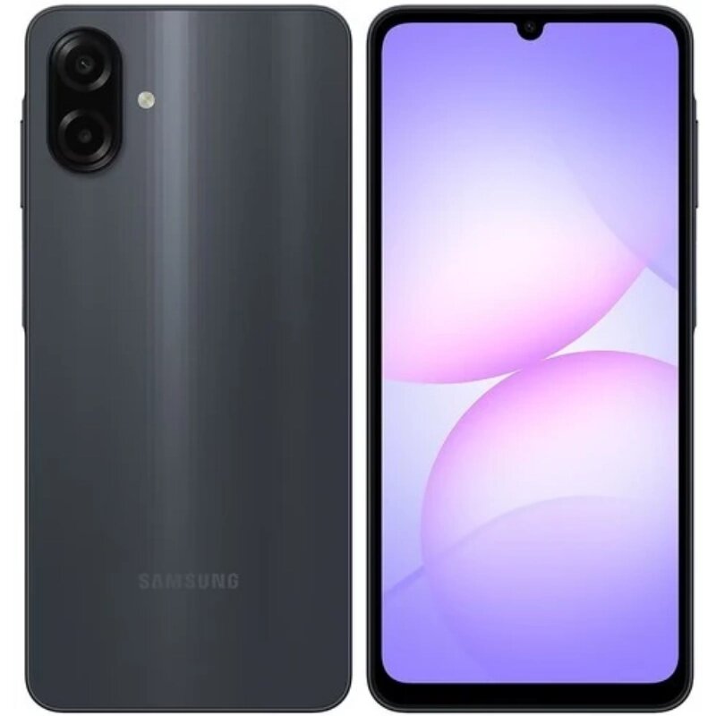 Смартфон Samsung Galaxy A07, 4/128 GB, Black