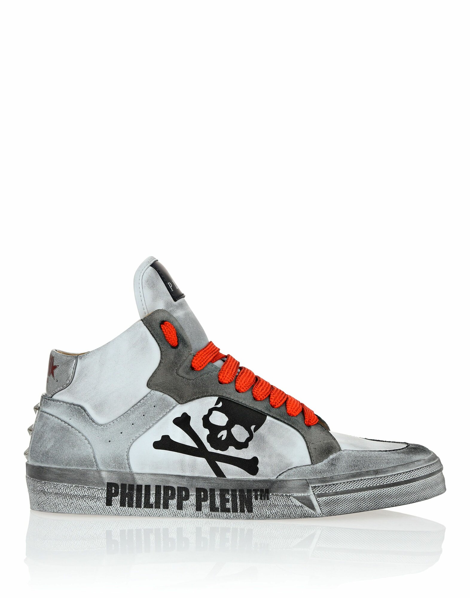 Кроссовки PHILIPP PLEIN, размер 42, оранжевый — фото 1