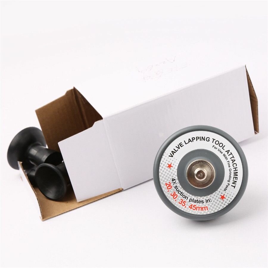 Универсальный 1250 Об/мин Инструмент Для Притирки Клапанов с Хвостовиком 8 мм, Набор Инструментов Для Ремонта Автомобилей, 4 Всасывающие Пластины