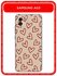 Чехол на Samsung Galaxy A03 / Самсунг Галакси А03 с принтом "Little hearts doodl...