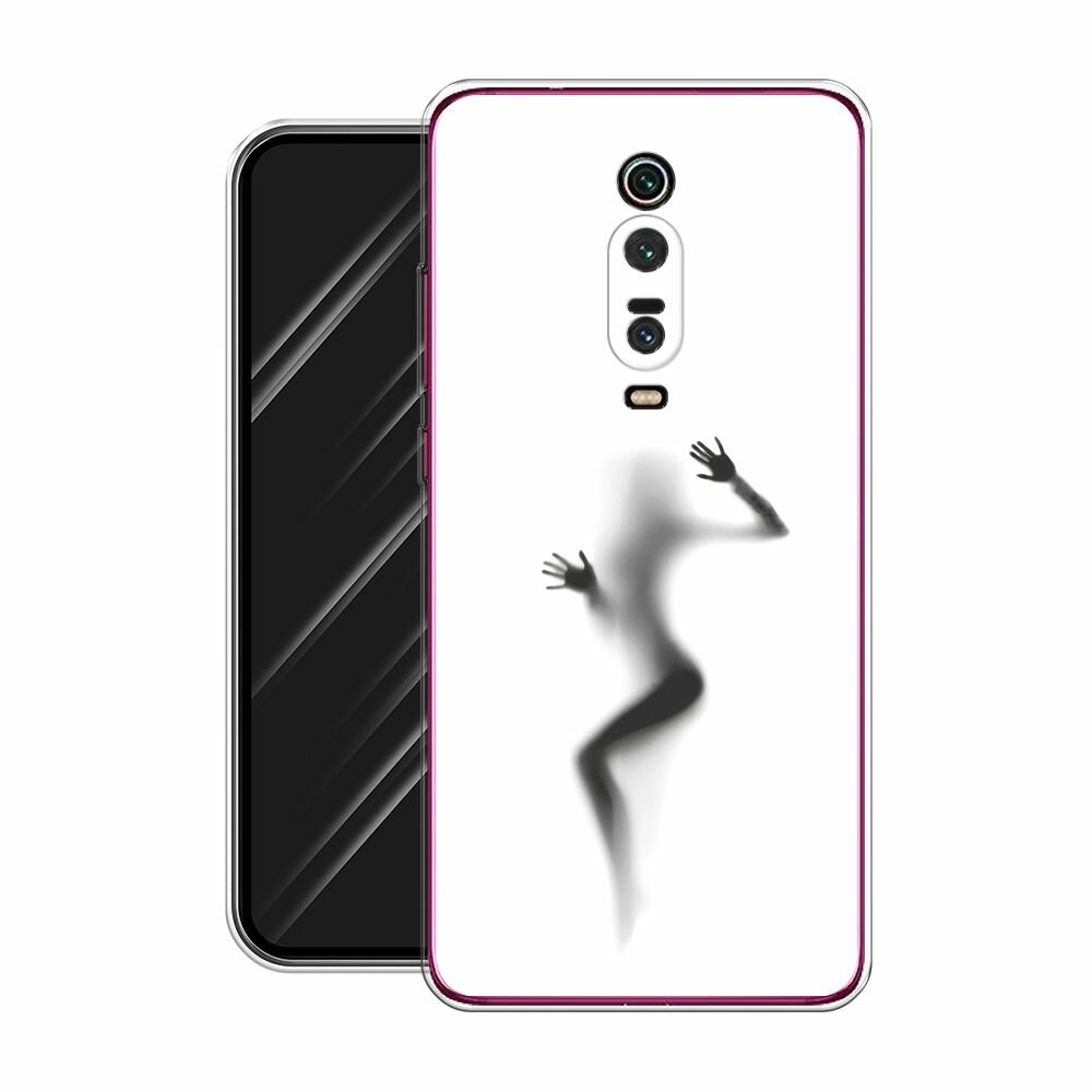 Чехол на Xiaomi Redmi K20/K20 Pro/Mi 9T/9T Pro / Сяоми Редми К20/K20 Pro/Mi 9T/9T Pro с принтом "Девушка в душе" — фото 1