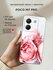 Чехол на Poco M7 Pro / Поко М7 Про с принтом "Пионы на белом"