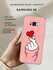 Чехол на Samsung Galaxy S8 / Самсунг Галакси С8 с принтом "Милое сердечко"